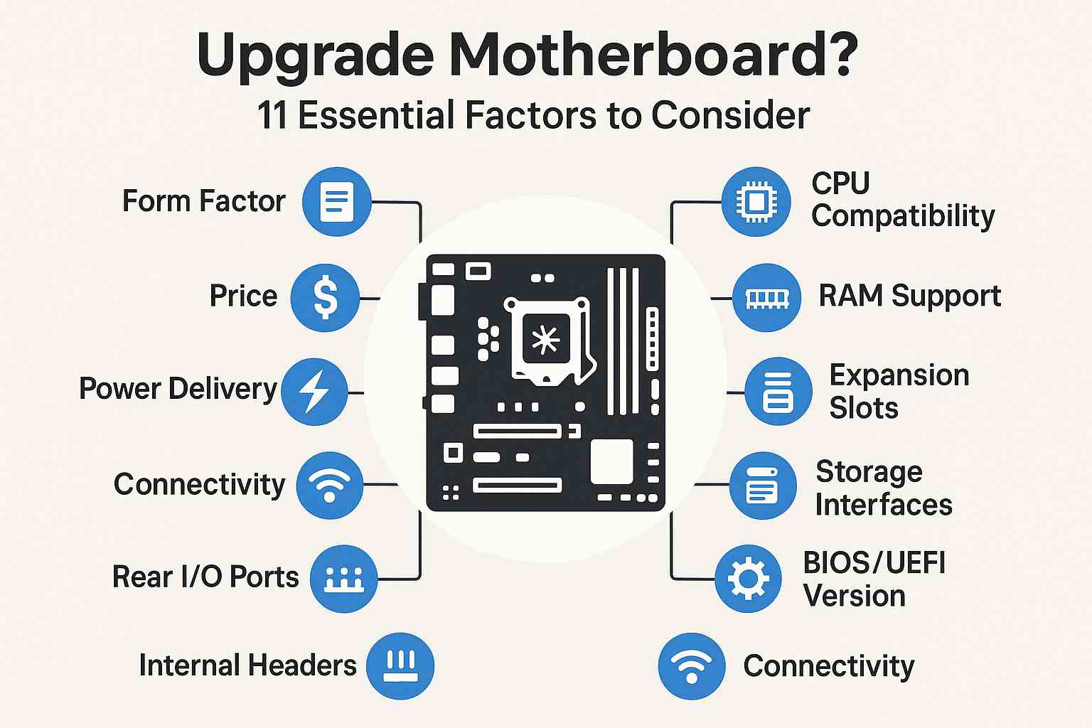Upgrade Motherboard? 11 Essential Factors to Consider - Tech Searchers